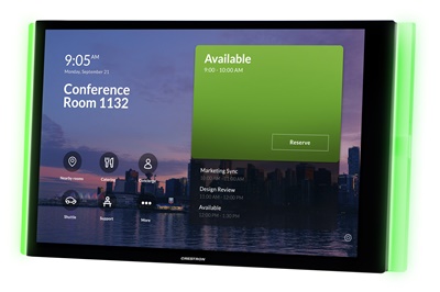 Crestron launches new Microsoft Teams Scheduling Panels - AVNation TV
